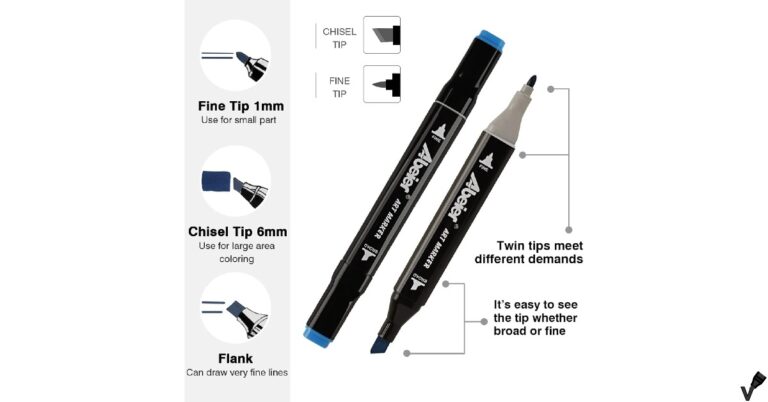 ABEIER Alcohol Markers Review 2024 - Marker Vibe