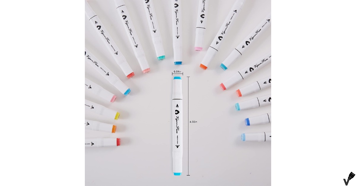 VigorFun Dual Tips Alcohol Paint Markers - Top Review 2025 - Marker Vibe