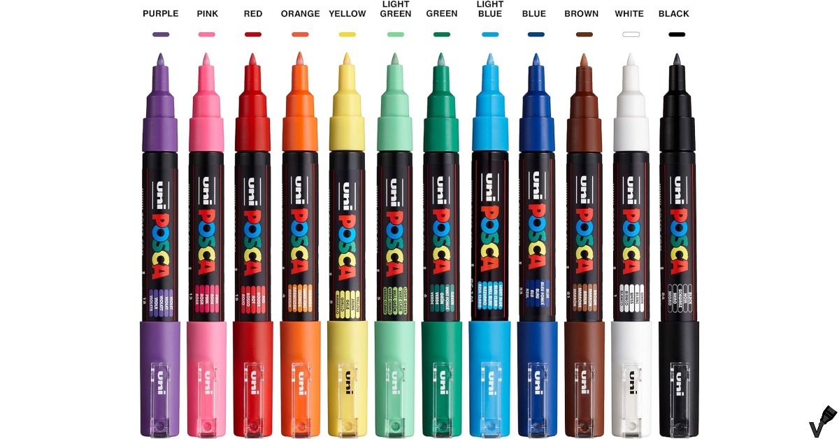 Beginner's Tutorial: Posca Paint Markers 101 - Marker Vibe